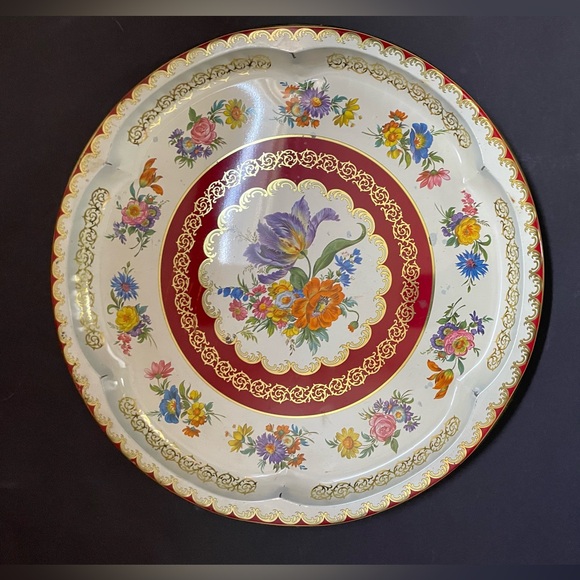 Other | Vintage Metal Platter Designed By Daher Long Island Ny Made In ...